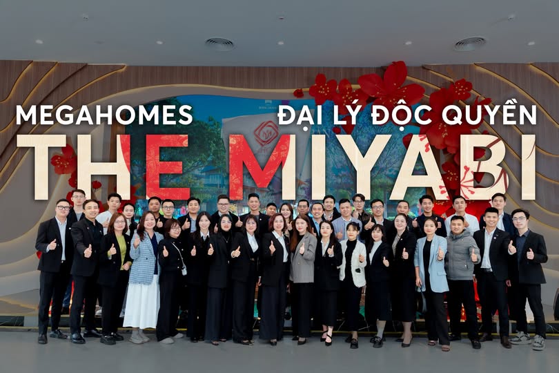 Megahomes - Đơn vị phân phối phân khu The Miyabi độc quyền - Megahomes